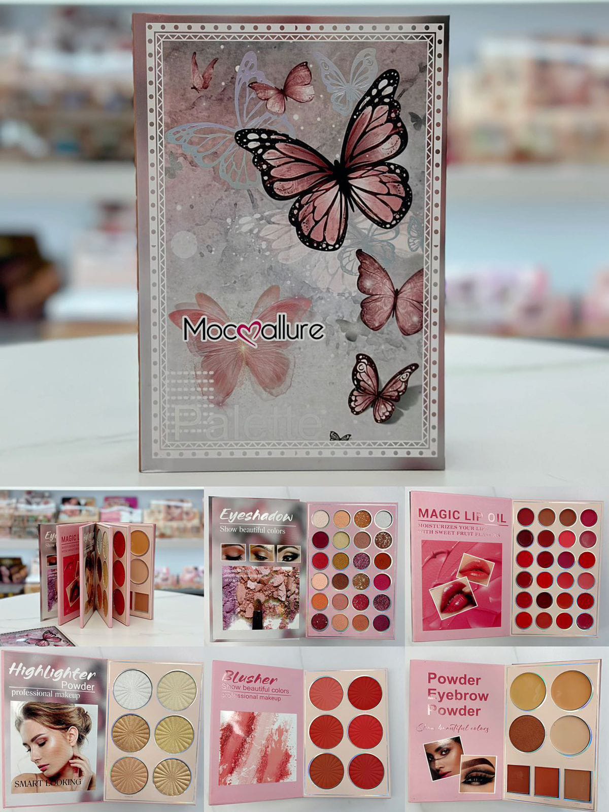 Mocallure Viral 5 Pages New Version Butterfly Makeup Book – Class Shop.Pk